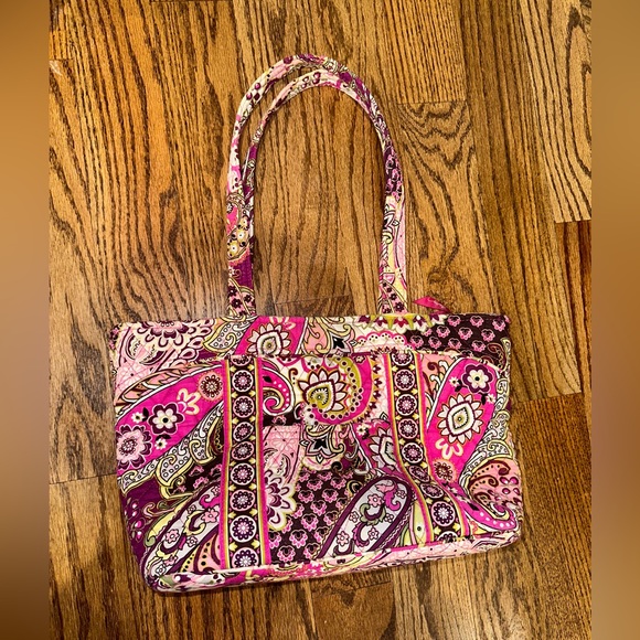 Vera Bradley | Bags | Vera Bradly Medium Pink Tote Bag | Poshmark